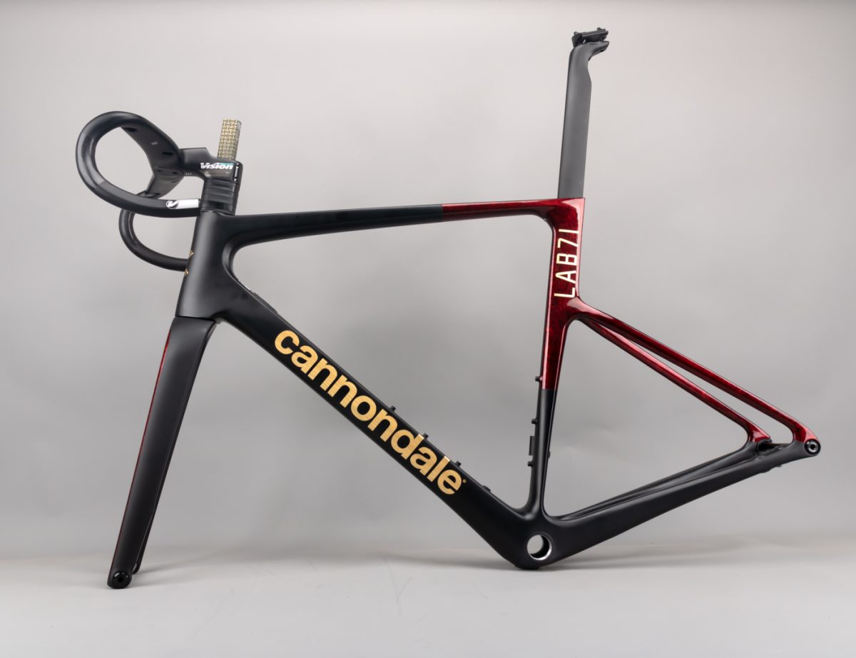 2024 Cannondale SuperSix EVO LAB71 Carbon bike frame with handlebar ...