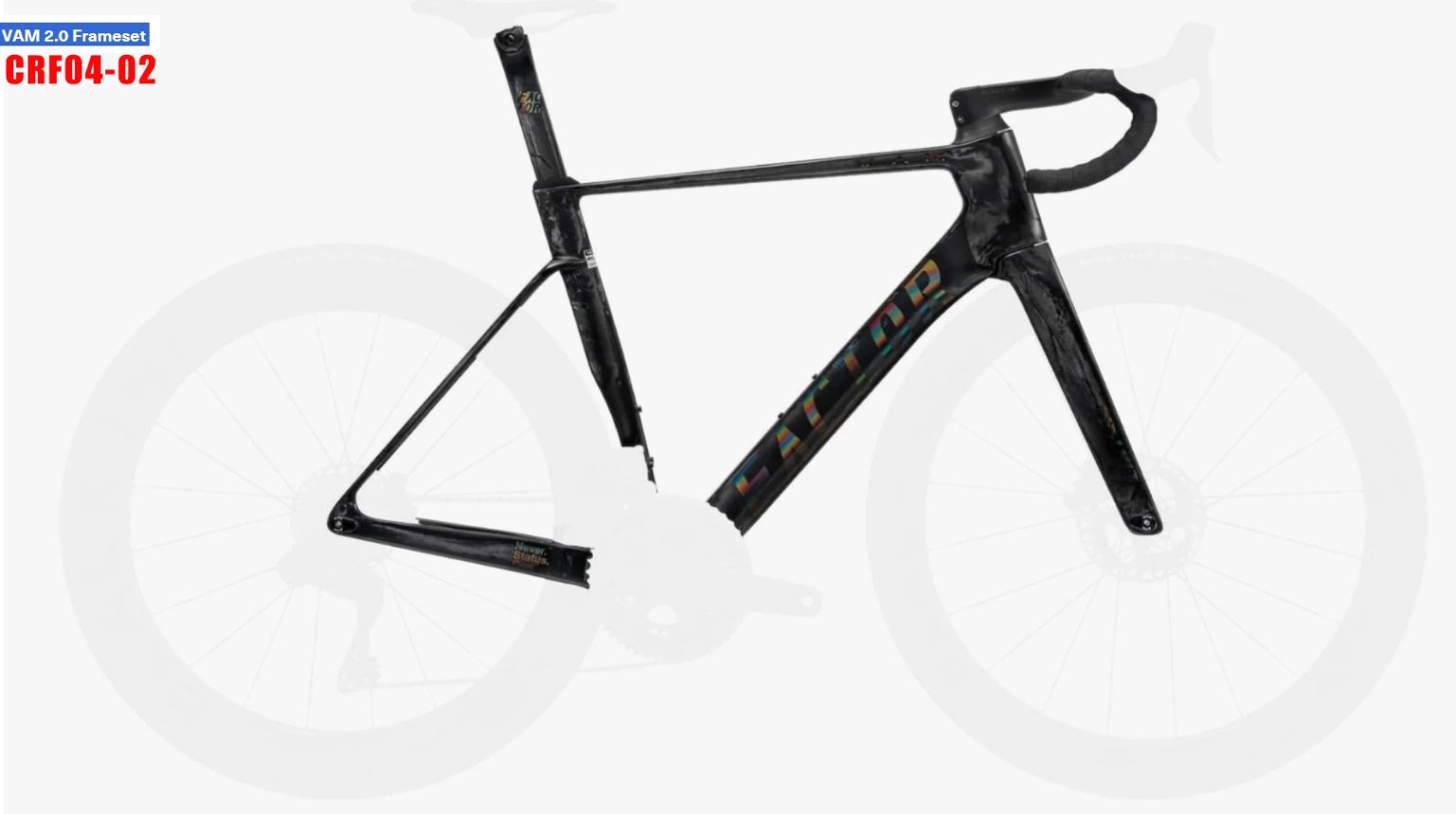 2024 Factor Ostro vam 2.0 Carbon Bike Frame with Handlebar Disc Brake ...