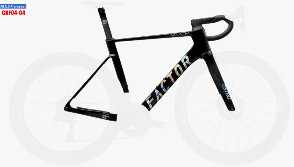 2024 Factor Ostro vam 2.0 Carbon Bike Frame with Handlebar Disc Brake ...