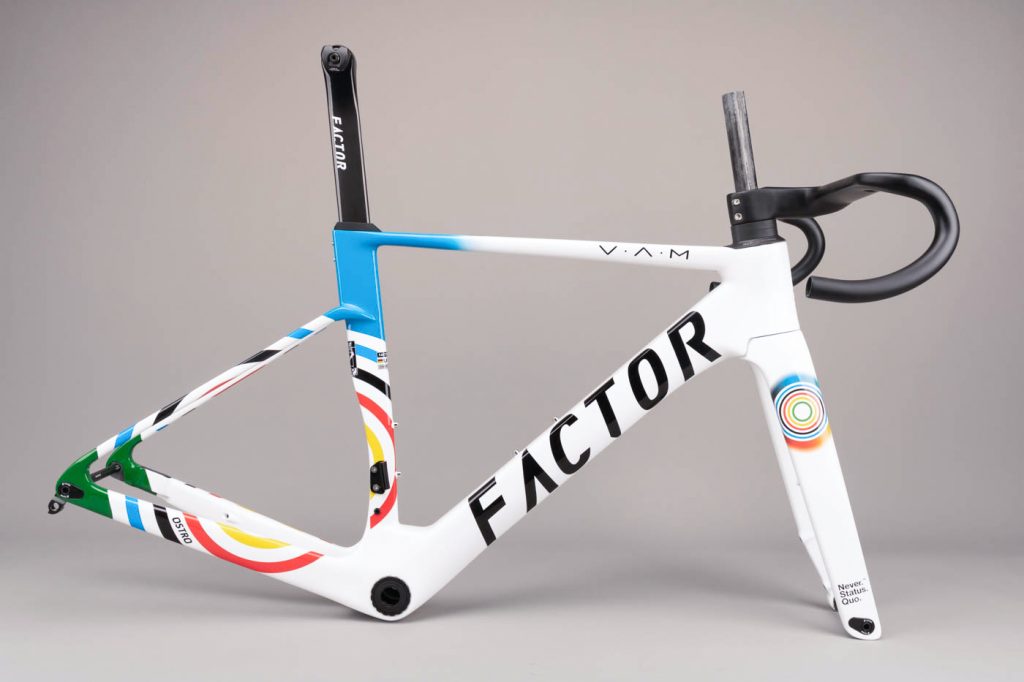 50 Colors 2024 Factor Ostro vam 2.0 Carbon Bike Frame with Handlebar ...
